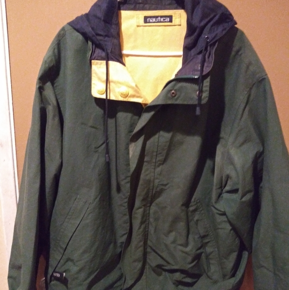 Nautica | Jackets & Coats | Nautica Reversible Jacket Vintage Xl | Poshmark